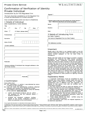 Fillable Online Introduction by an FCA Regulated Firm Fax Email Print ...