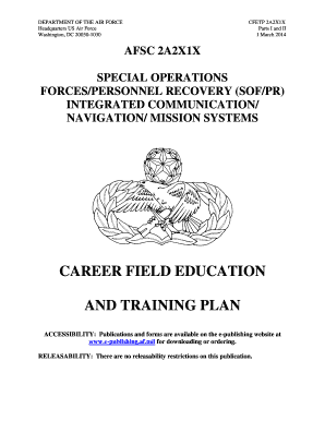 Fillable Online FORCES/PERSONNEL RECOVERY (SOF/PR) Fax Email Print ...