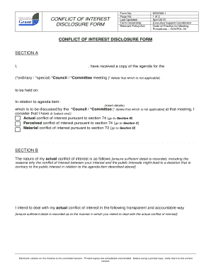 Fillable Online DISCLOSURE FORM Form Ownership: Executive Support ... Fax Email Print - pdfFiller