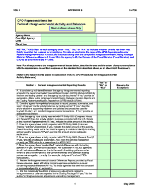 Fillable Online CFO Representations for Federal Intragovernmental ...