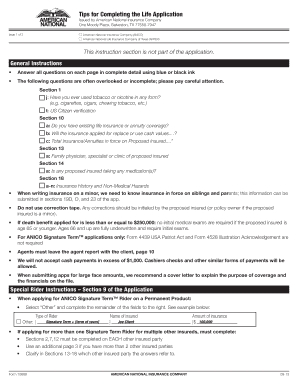 Fillable Online American National Insurance Company (ANICO) Fax Email ...