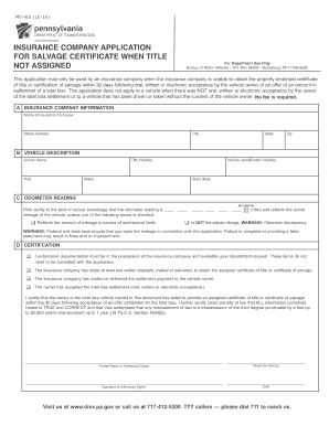 Fillable Online INSURANCE COMPANY APPLICATION Fax Email Print - pdfFiller
