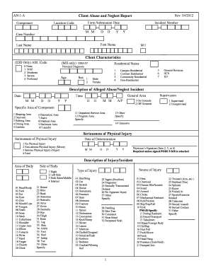 Fillable Online dshs texas Client Abuse and Neglect Report Fax Email ...