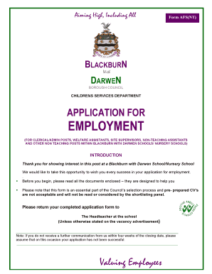 Fillable Online APPLICATION FOR EMPLOYMENT - primarysite-prod.s3.amazonaws.com Fax Email Print ...