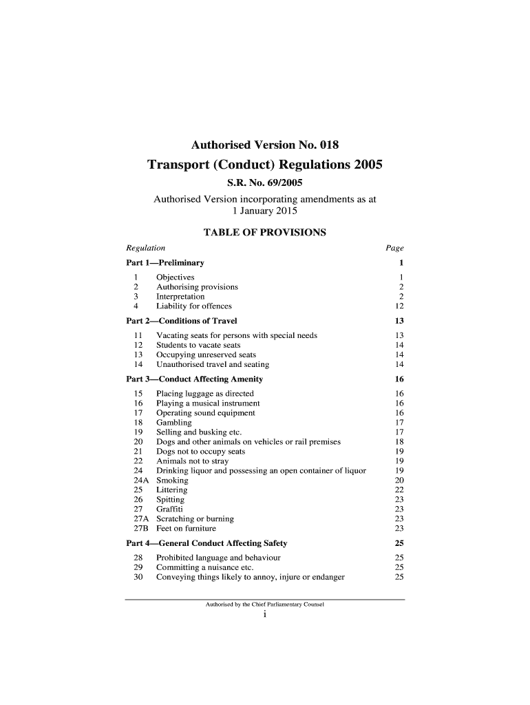 Fillable Online legislation vic gov 05-69sra018 authorised.pdf ...