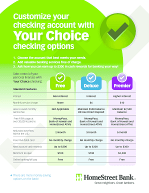 Fillable Online checking account with Fax Email Print - pdfFiller