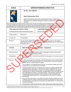 Fillable Online EASA Form 112 - (N)PAD Template - Europa Fax Email ...