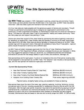 Fillable Online Tree Site Packet 1 Fax Email Print - pdfFiller