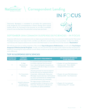 Fillable Online Nationstar Mortgage is committed to providing the ...