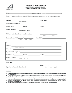 Fillable Online , parent(s)/guardian(s) of Fax Email Print - pdfFiller