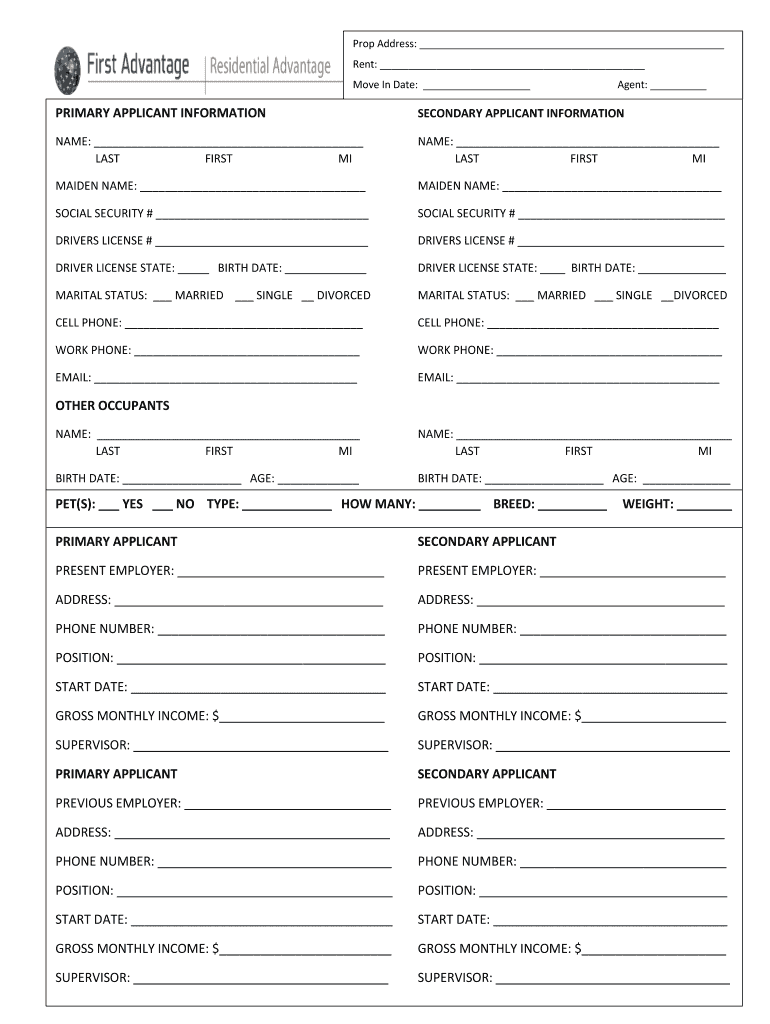 Fillable Online Prop Address: Fax Email Print - pdfFiller