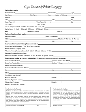 Fillable Online Social Security #: Fax Email Print - pdfFiller