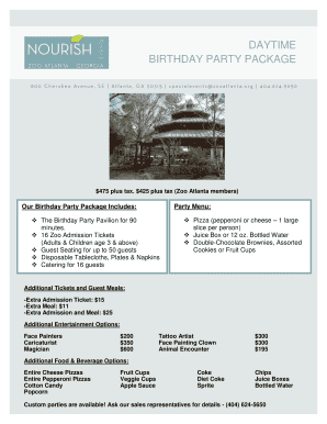 Fillable Online $475 plus tax Fax Email Print - pdfFiller