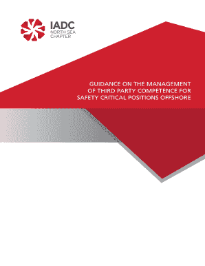 Fillable Online OF THIRD PARTY COMPETENCE FOR Fax Email Print - pdfFiller