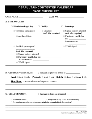 Fillable Online courts ca Best Practices Checklist - courts ca Fax ...