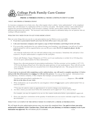 Fillable Online Prior Authorization Patient Handout NEW Fax Email Print ...