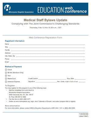 Fillable Online Medical Staff Bylaws Update Fax Email Print - pdfFiller