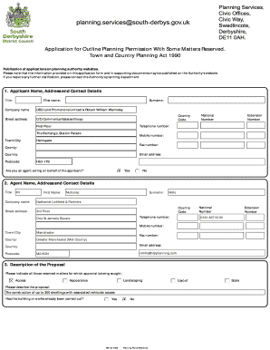 Fillable Online Application Form.pdf - Planning Applications Fax Email Print - pdfFiller