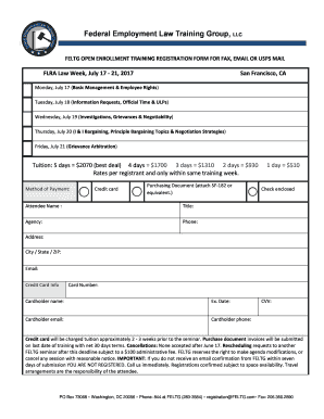 Fillable Online FLRA Law Week, July 17 - 21, 2017 Fax Email Print ...