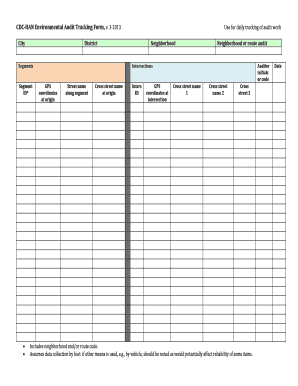 Fillable Online depts washington CDC-HAN Environmental Audit Tracking ...