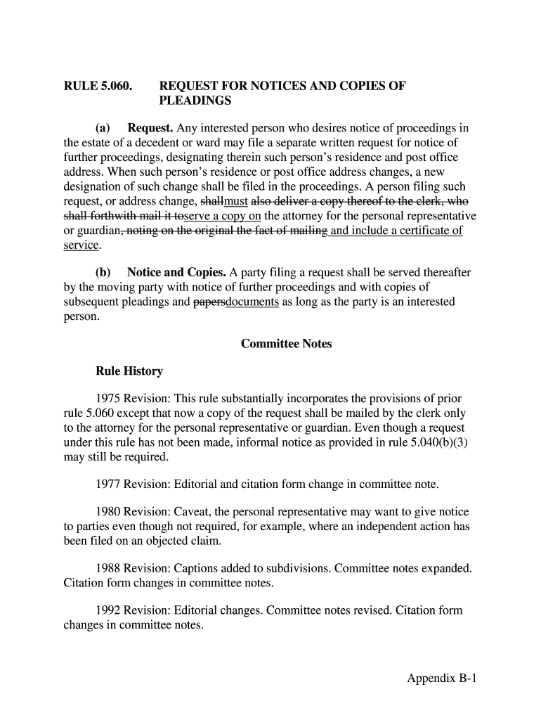 Fillable Online REQUEST FOR NOTICES AND COPIES OF Fax Email Print ...