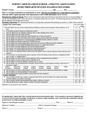 Fillable Online images pcmac NORTH CAROLINA HIGH SCHOOL ATHLETIC ...