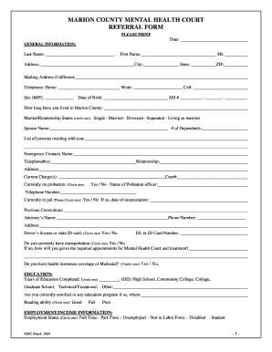 Fillable Online MCH Referral Form-Final March 09.doc Fax Email Print ...