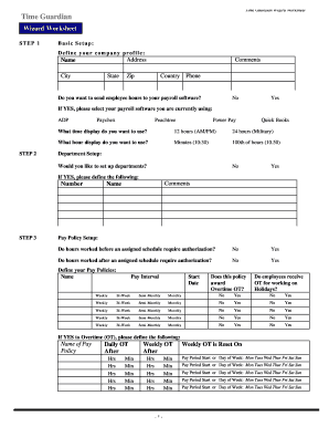 Fillable Online TG-Worksheet.PDF Fax Email Print - pdfFiller