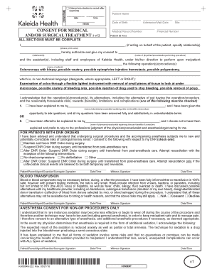 Fillable Online CONSENT FOR MEDICAL Fax Email Print - pdfFiller