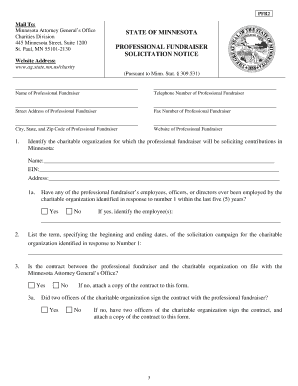 Fillable Online Minnesota Attorney General s Office Fax Email Print ...