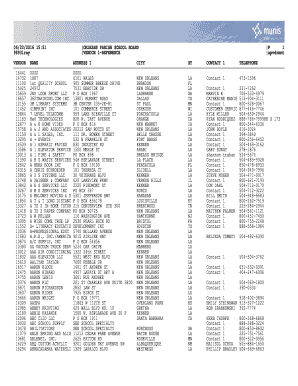 Fillable Online VENDOR 1-REFERENCE Fax Email Print - pdfFiller