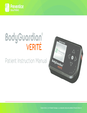 Fillable Online Patient Instruction Manual - Preventice Solutions Fax ...