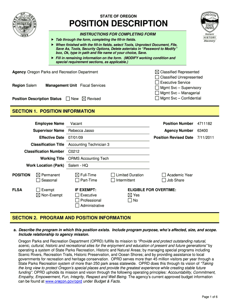 Fillable Online oregon Tab through the form, completing the fill-in fields - oregon Fax Email ...