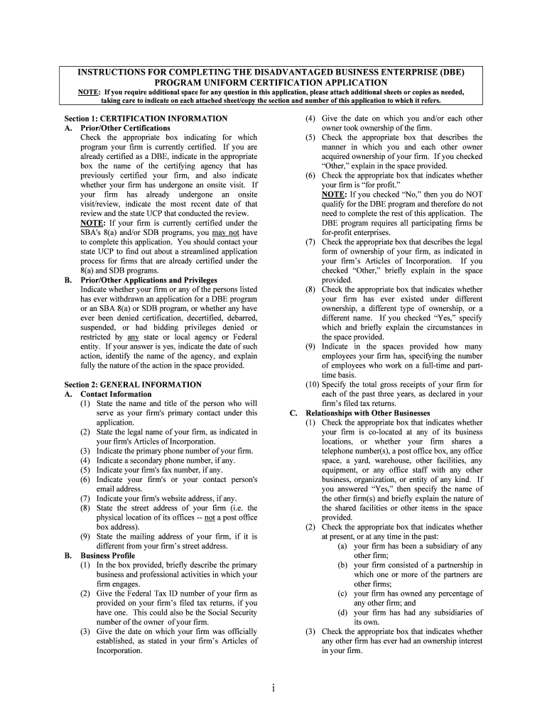 Fillable Online cityofchicago INSTRUCTIONS FOR COMPLETING THE ...