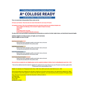 Fillable Online There are several tabs to this spreadsheet-Please ...