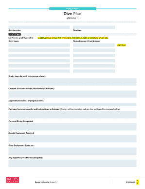 Fillable Online bu PDF Scientific Diving Safety Manual Appendix 11 ...