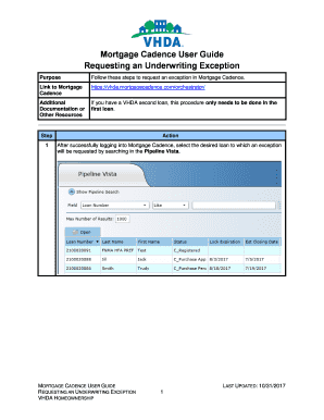 Fillable Online Requesting an Underwriting Exception Fax Email Print ...