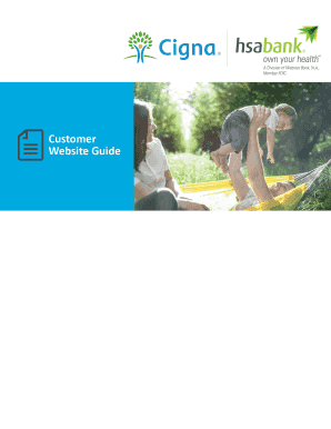 Fillable Online Cigna - HSA Bank Fax Email Print - pdfFiller