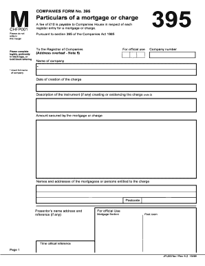 Fillable Online companyregistration org COMPANIES FORM No. 395 ...