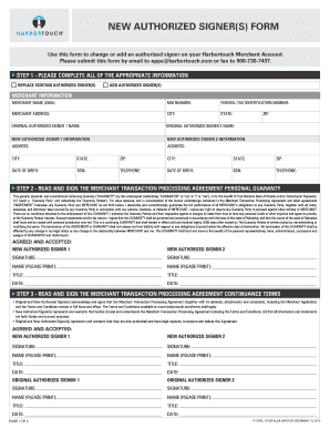 Fillable Online NEW AUTHORIZED SIGNER(S) FORM - s3.amazonaws.com Fax ...