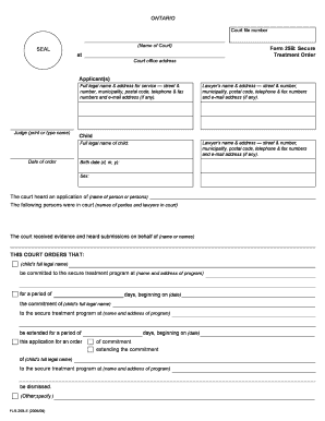 Fillable Online ontariocourtforms on Form 25B. Form 25B Fax Email Print ...