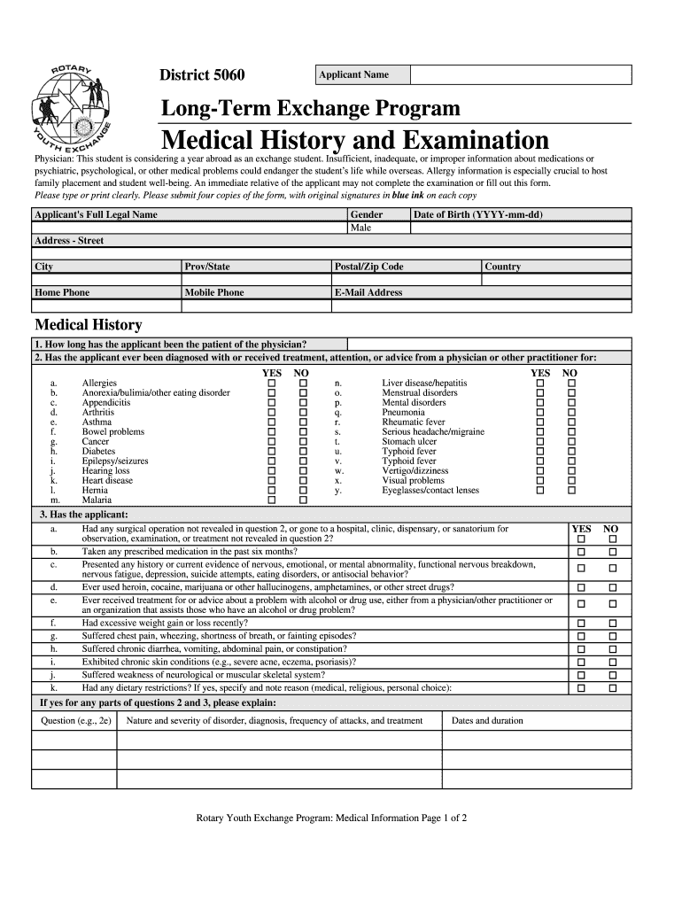 Fillable Online Long Term Application Form Fax Email Print - pdfFiller