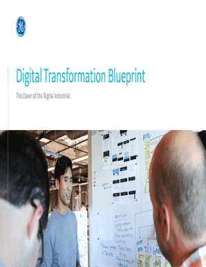 Fillable Online Digital Transformation Blueprint. Build you Digital ...