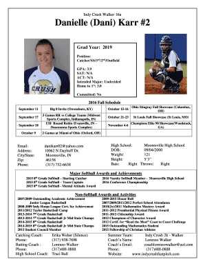 Fillable Online Dani Karr Profile - s3.amazonaws.com Fax Email Print ...