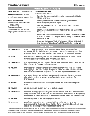 Fillable Online Teacher s Guide Fax Email Print - pdfFiller