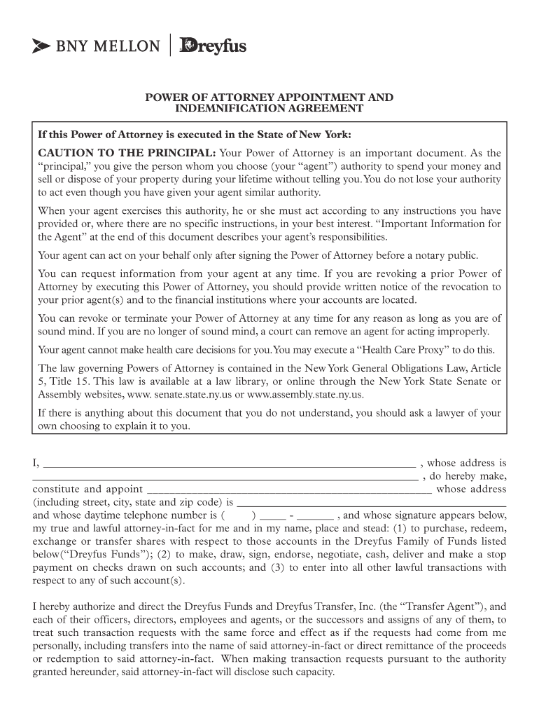 Fillable Online POWER OF ATTORNEY APPOINTMENT AND Fax Email Print ...