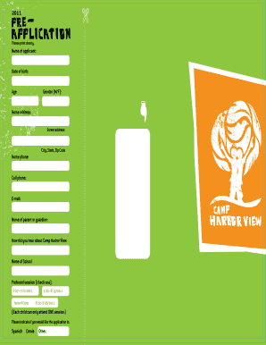 Fillable Online chvf Age: - chvf Fax Email Print - pdfFiller