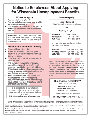 Fillable Online mcpasd k12 wi Notice to Employees About Applying for ...