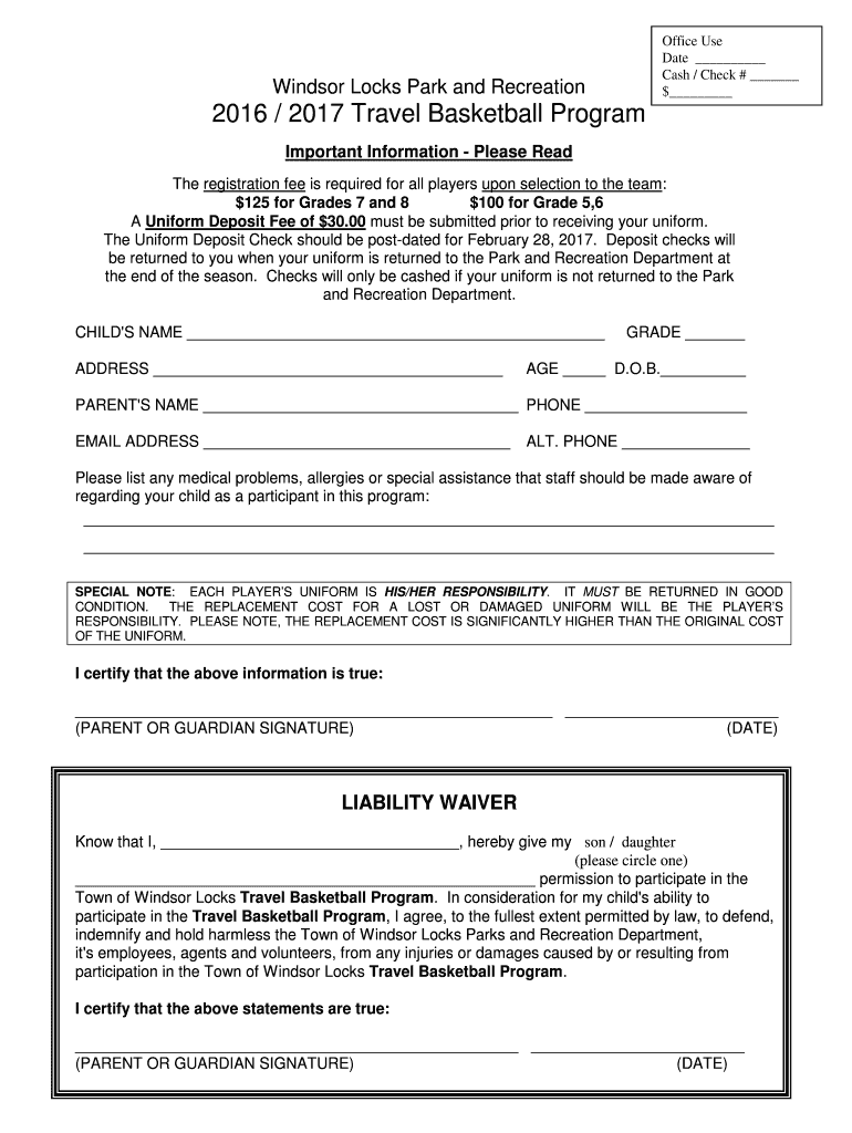 Fillable Online Release Form BBT 2016 Fax Email Print - pdfFiller