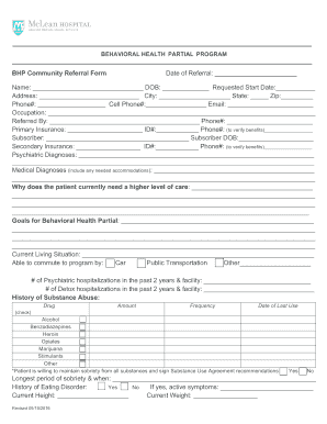 Fillable Online BHP-Community-Referral-Form-rev09192016.docx Fax Email ...